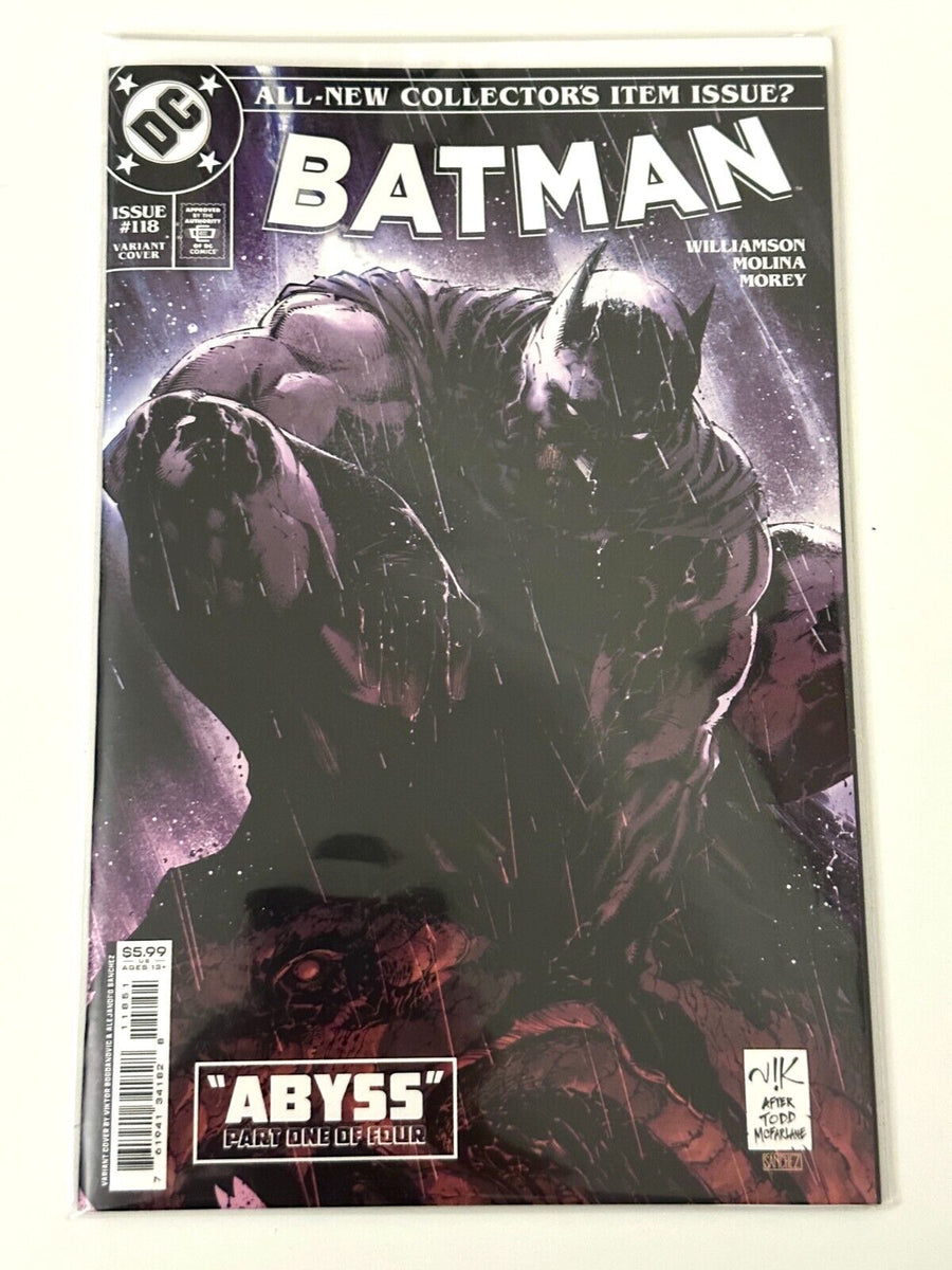 BATMAN #118 Bogdanovic Cardstock Variant Spider-Man Torment Homage DC ...
