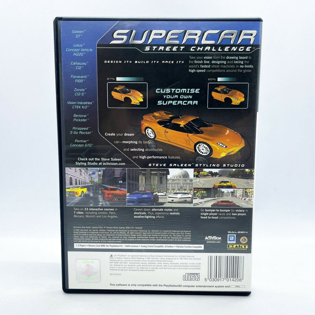 Supercar Street Challenge - PlayStation 2 / PS2 Game – Dohpe Games